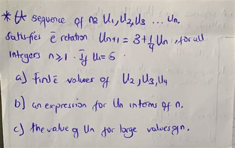 solved h sequence of ne u1 u2 u3…un satisfies eˉ retation