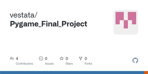 Github Vestata Pygame Final Project