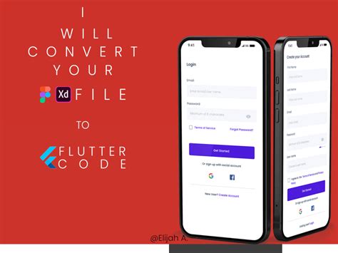 flutter codes or flutterflow screens from your figma design or adobe xd