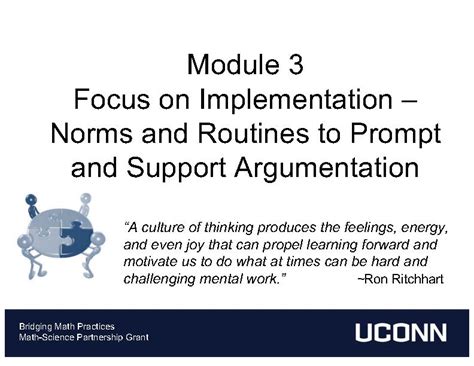 Argumentation Pd Modules Bridging Practices Among Connecticut Mathematics Educators