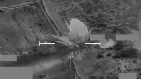 Aerial Footage Shows Moment British Jets Strike Houthi Military Targets