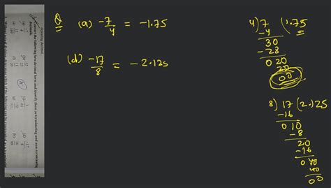repeating decimal 2 convert the following into decimal form and identif