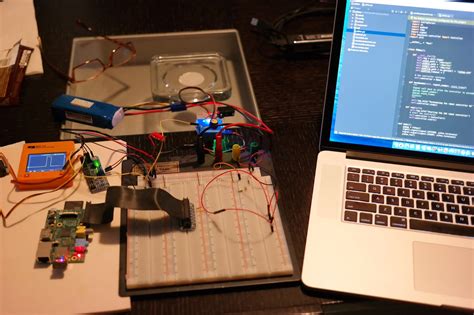 raspberry pi go hex robot pocket oscilloscope for measuring rc servo pwm