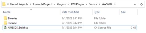 How To Integrate The AWS C SDK With Unreal Engine AWS For Games Blog