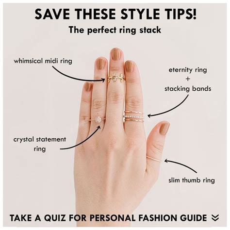 The Perfect Ring Stack How To Wear Rings Stacking Rings Dream Jewelry