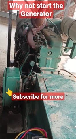 Generator not start#shortvideo - YouTube