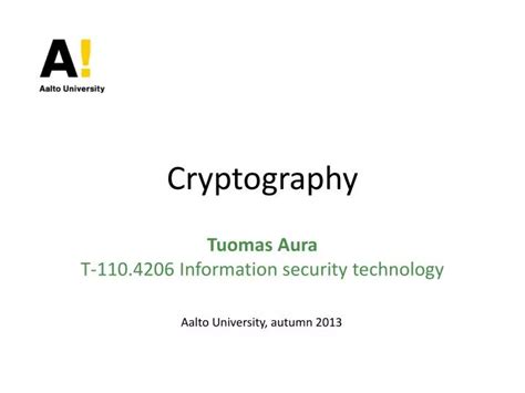 PPT Cryptography PowerPoint Presentation Free Download ID