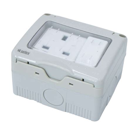 Selex Ip55 13a Waterproof Socket