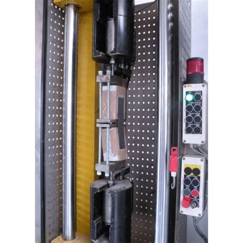 Test Setup For The Double Lap Shear Experiments Reprinted From