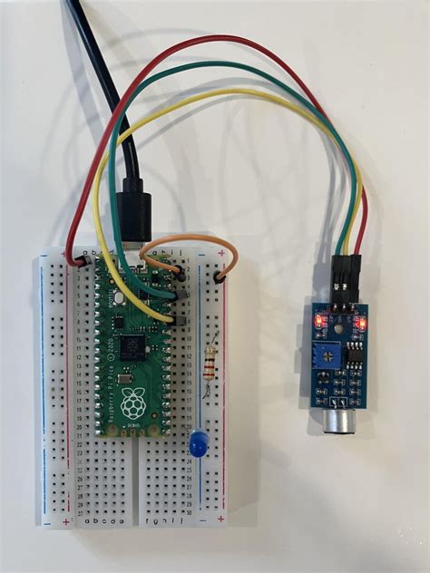 Sound Sensitive Led Lights Using Raspberry Pi Pico 6 Steps Instructables