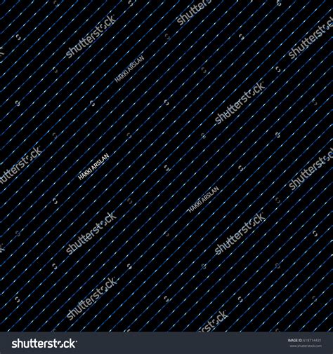 Simple Dashed Diagonal Lines Pattern Background Vector De Stock Libre De Regalías 618714431