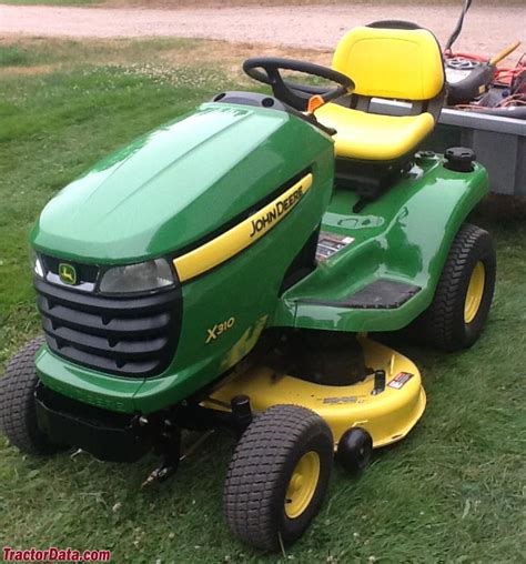 TractorData.com John Deere X310 tractor information