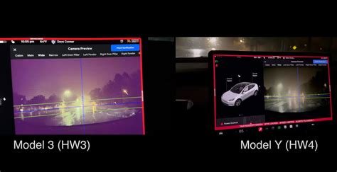 New Nighttime Comparison Proves Tesla S Hardware 4 Cameras Are Better But There S A Catch