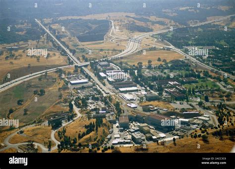 View Along The Roof Of The 2 Mile Long Linear Accelerator At Stanford Linear Accelerator Center