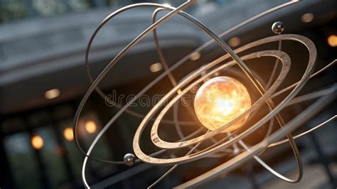 Large Language Model Deep Learning Computation Radiant Orb Surrounded