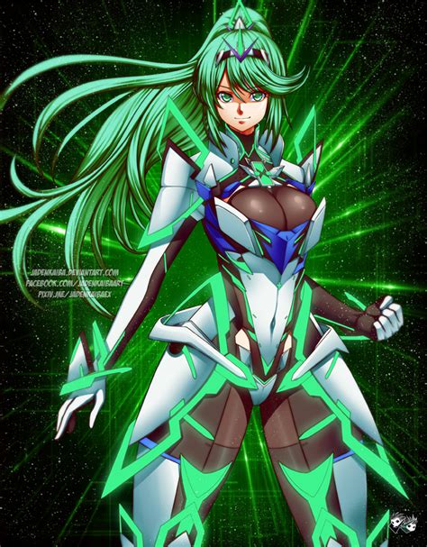 pneuma (xenoblade chronicles and 1 more) drawn by jadenkaiba | Danbooru