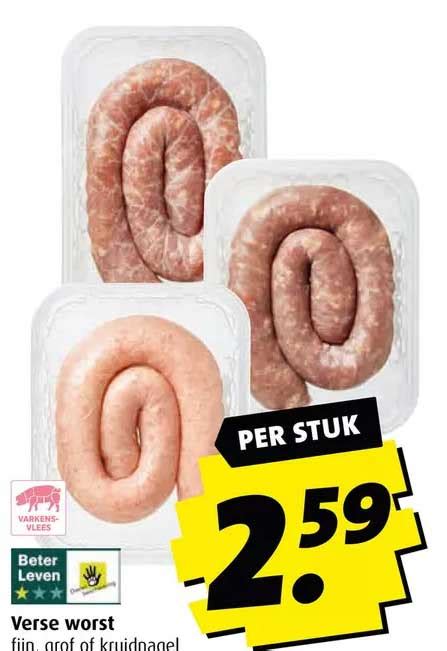 Verse Worst Aanbieding Bij Boni 1folders Nl