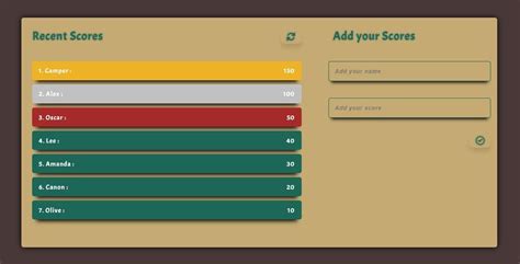 Implementing A Leaderboard Feature For Quiz Applications Using Local S