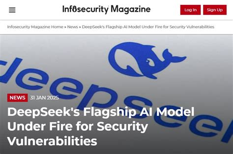 Deepseeks Cyberattack A Wake Up Call For Ai Security