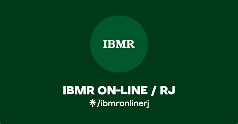 Ibmr On Line Rjibmronlinerj Latest Links