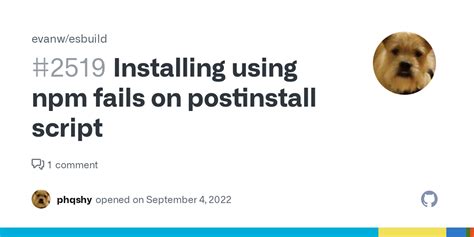 installing using npm fails on postinstall script · issue 2519 · evanw