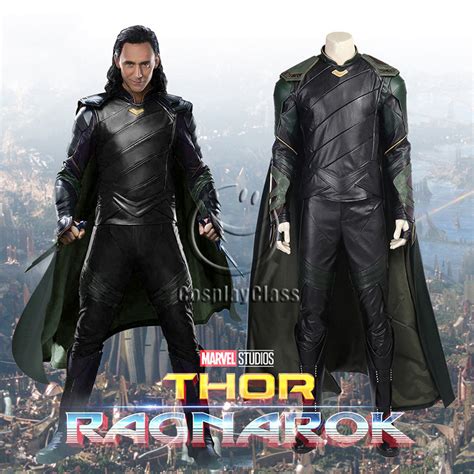 Marvel Thor Ragnarok Loki Laufeyson Cosplay Costume – CosplayClass Локи ...
