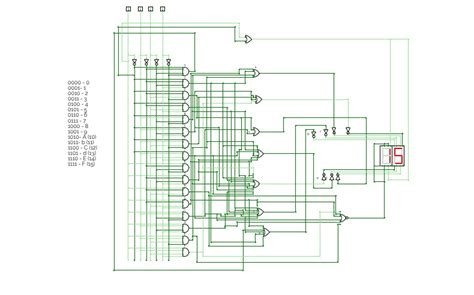Circuitverse 4 Bit Two 7 Segment Display Output