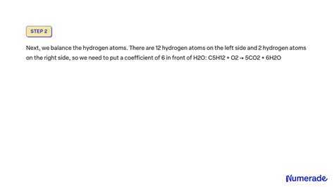 Solved Balance The Following Reaction Using The Smallest Integer