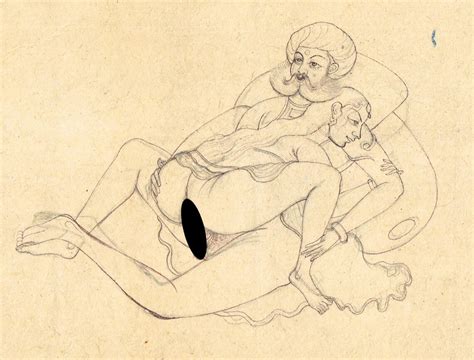 Indian Kamasutra Drawing Art Painting Indian Harem Art King And Queen Make Love Art On Paper
