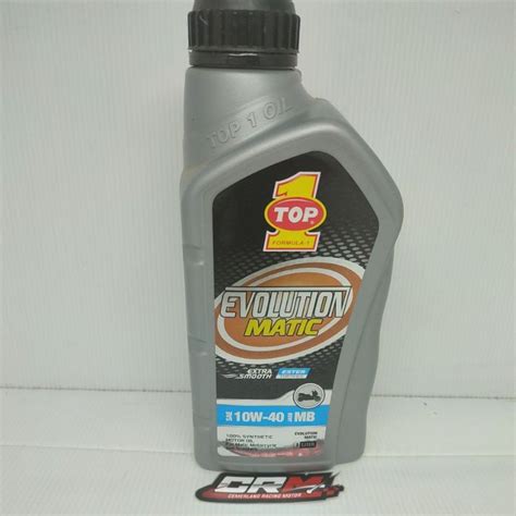 Jual Oli Top 1 Evolution Matic 10w40 100 Syhtetic Shopee Indonesia