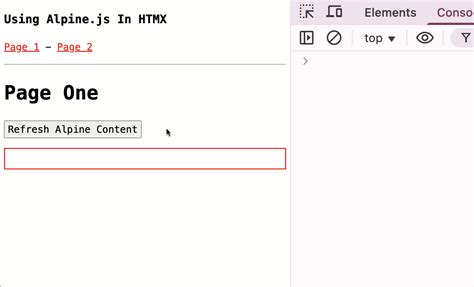 Using Alpinejs In Htmx