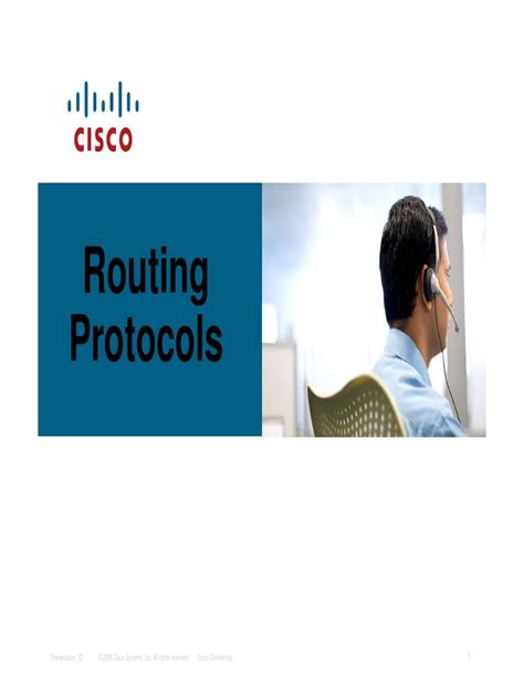 routing routing protocols protocols © 2006 cisco systems inc all