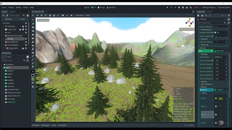 Godot Engine Custom Terrain Module Ch 003 Version 102 Released Youtube