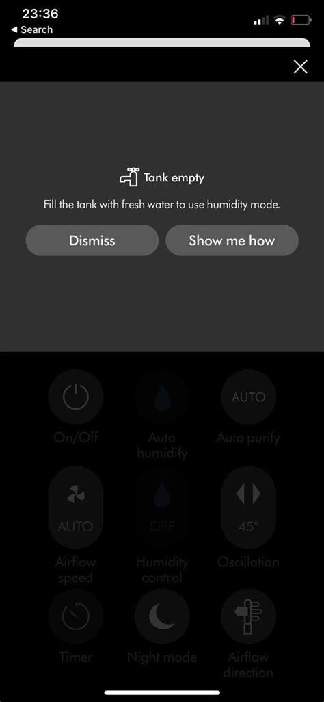 Dyson Ph01 Tank Empty Error No Part To Replace Rdyson