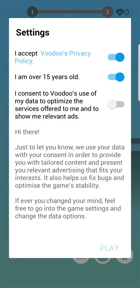 You Can T Play This Game If You Don T Agree That They Use Your Data For Ads R Assholedesign