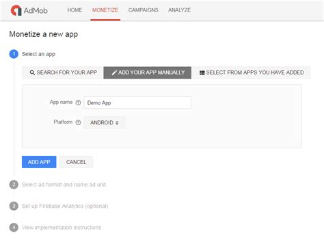 Android AdMob Tutorial