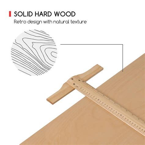 Inbox Zero Solid Wood Drafting Table Wayfair