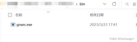 使用gosec工具对golang项目进行安全检查 csdn博客