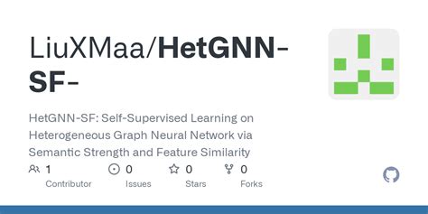 Github Liuxmaa Hetgnn Sf Hetgnn Sf Self Supervised Learning On