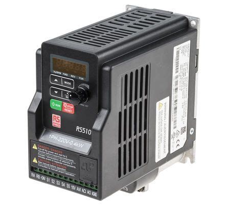 Inverter Per Motore Monofase E Trifase Rs