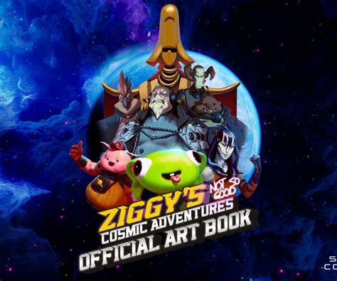 Artstation Ziggys Cosmic Adventure Official Art Book Books And Comics