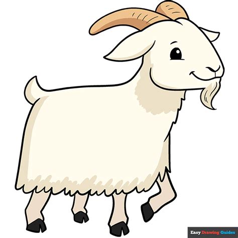 How To Draw A Goat Really Easy Drawing Tutorial OFF