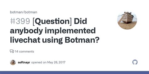 [question] did anybody implemented livechat using botman · issue 399