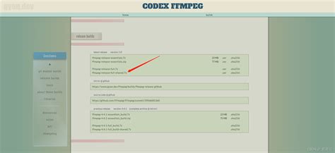 Win10配置ffmpeg环境git Master Builds Csdn博客 Win10配置ffmpeg环境git Master Builds Csdn博客