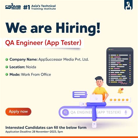 croma campus pvt ltd on linkedin qaengineer qaengineer apptester