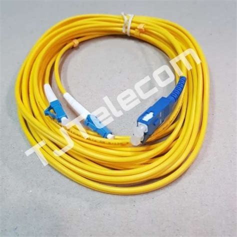 Promo Patchcord Sc Lc 5 Meter Duplek Singlemode Diskon 9 Di Seller