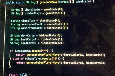 Solved Public Static String Generatemovestring