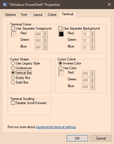 Bug Report Cursor Shape Setting Is Not Persistent And Reverts To Legacy Style Issue 1145