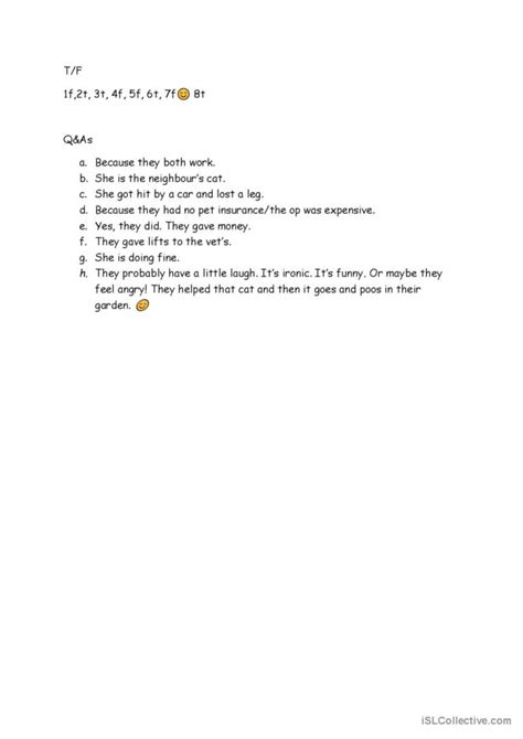 Reading Comprehension General Gramm… English Esl Worksheets Pdf And Doc