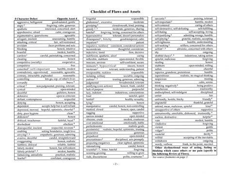 Aa Character Defects Worksheet Printable And Enjoyable Learning